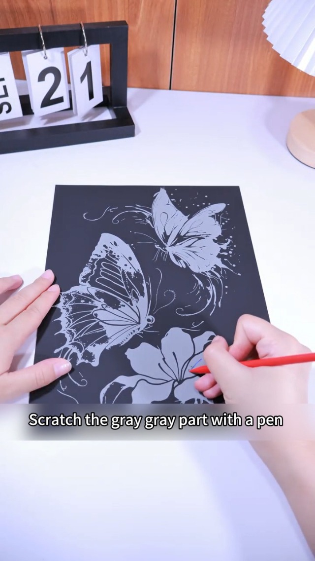 Beautiful City Theme Scratch Art Rainbow Scratch Art For Adults - 8 ...