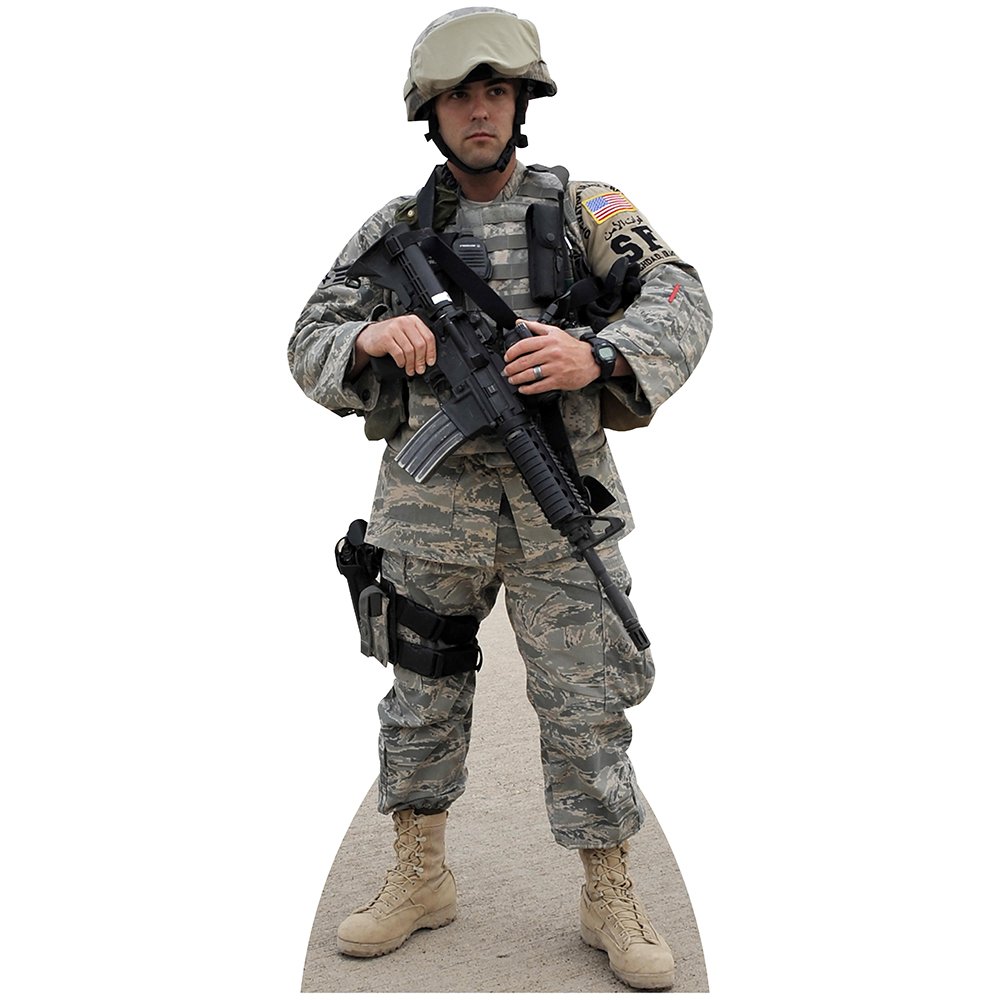 Amazon.com: H37015 Soldier Air Force Cardboard Cutout Standup: Posters ...
