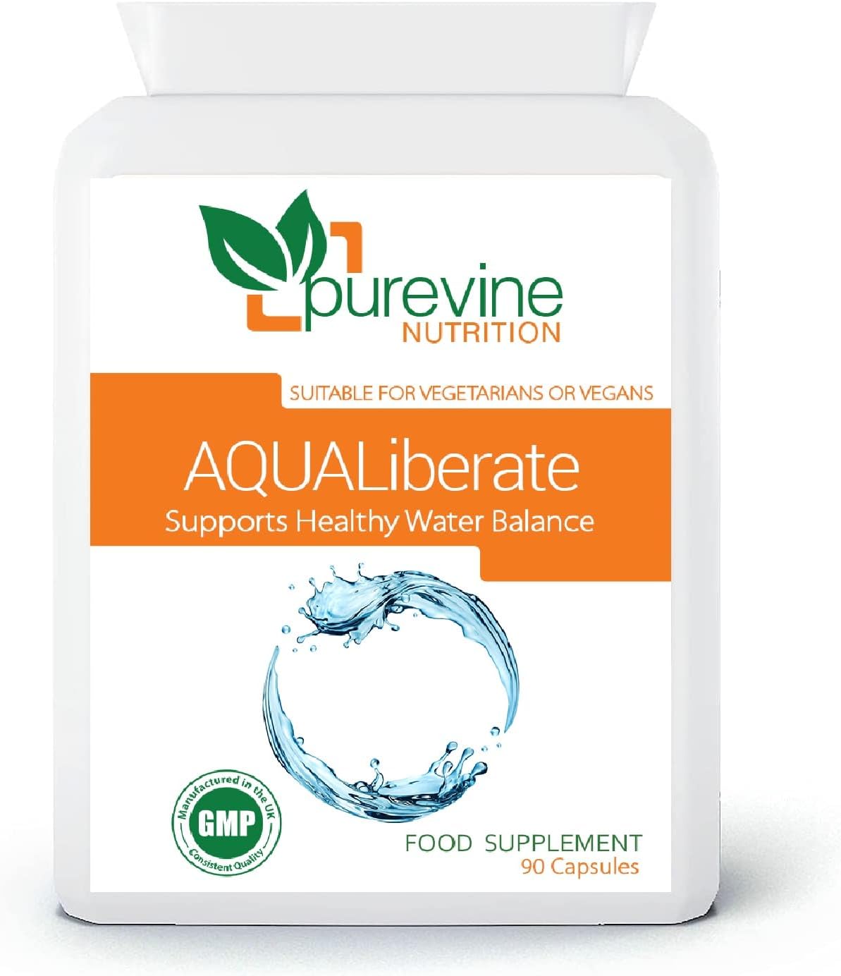 Water Balance - 90 Capsules - Electrolyte and Hormonal Balance ...