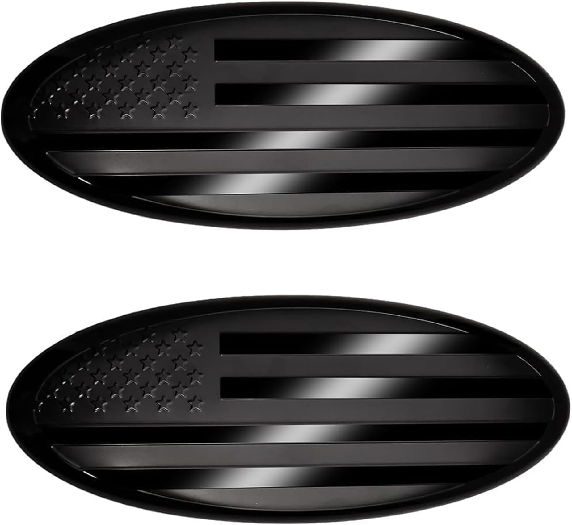 Amazon.com: 9 Inch American Black Flag Emblem for Ford,Replacement for ...