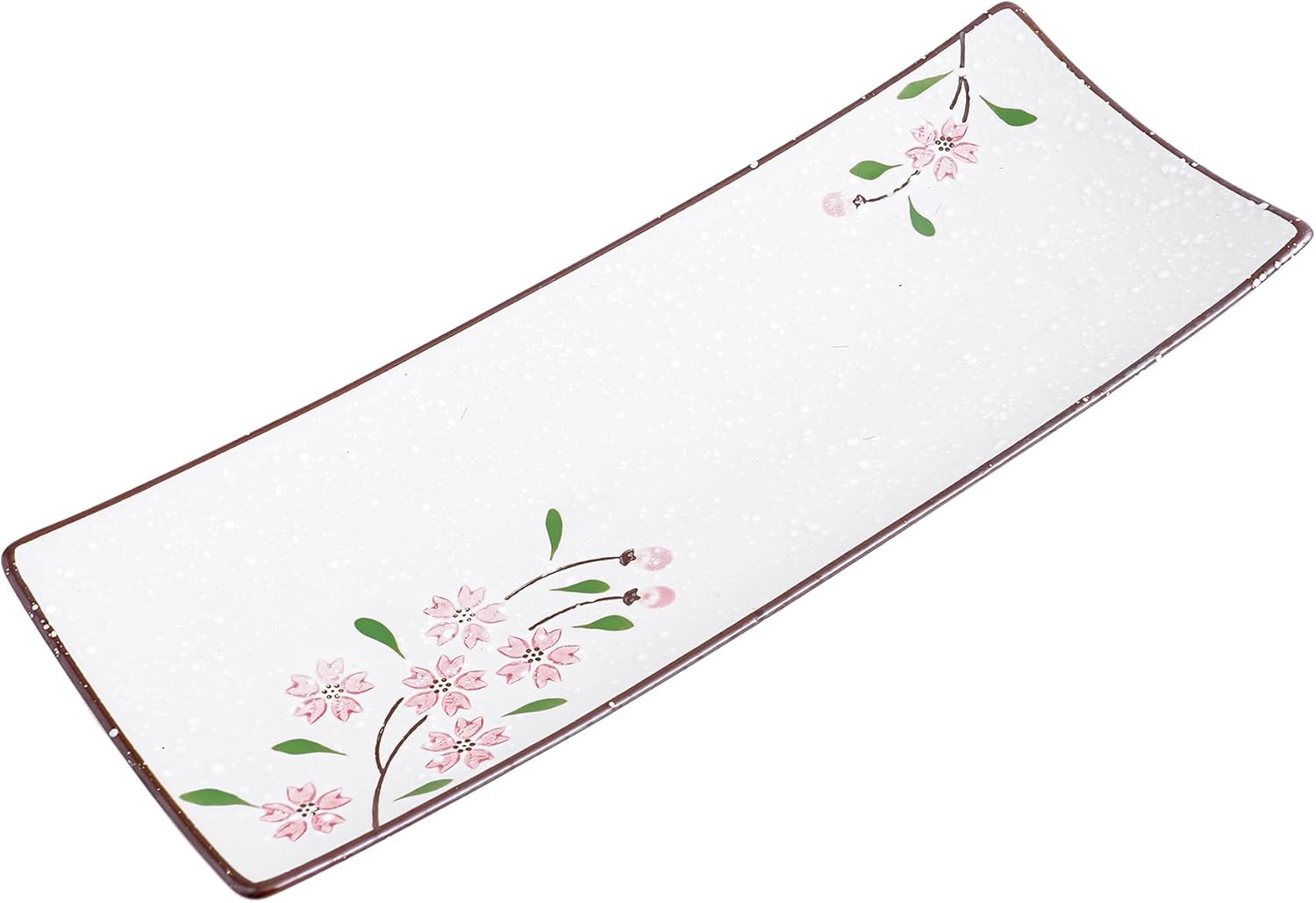 Amazon.com | DealbyBox 12" Long Rectangle Plates for Serving Sushi ...