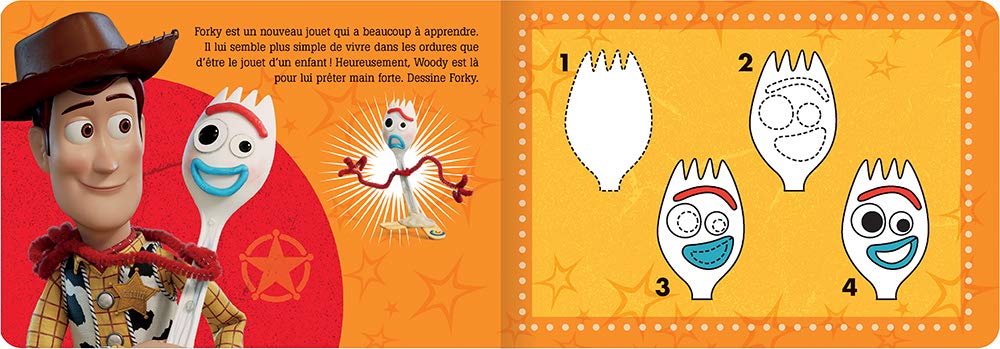 Phidal Pixar Disney Toy Story 4 Writing and Drawing, French, Multi ...