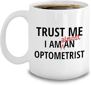 Amazon.com: Optometrist Mug Optometry Student Gag Gifts Optomology ...
