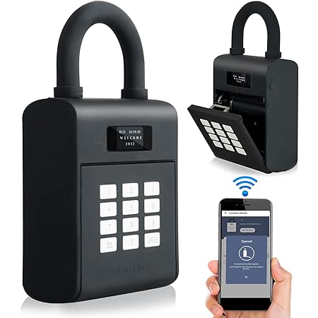 Amazon.com: Master Lock Lock Box, Electronic Portable Key Safe with ...