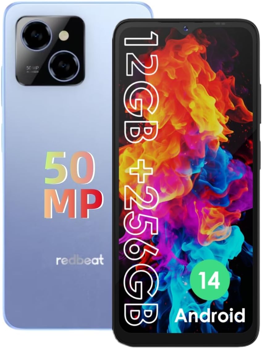 Amazon.com: redbeat Unlocked Android 14Gaming Phone, Cell Phone Octa ...