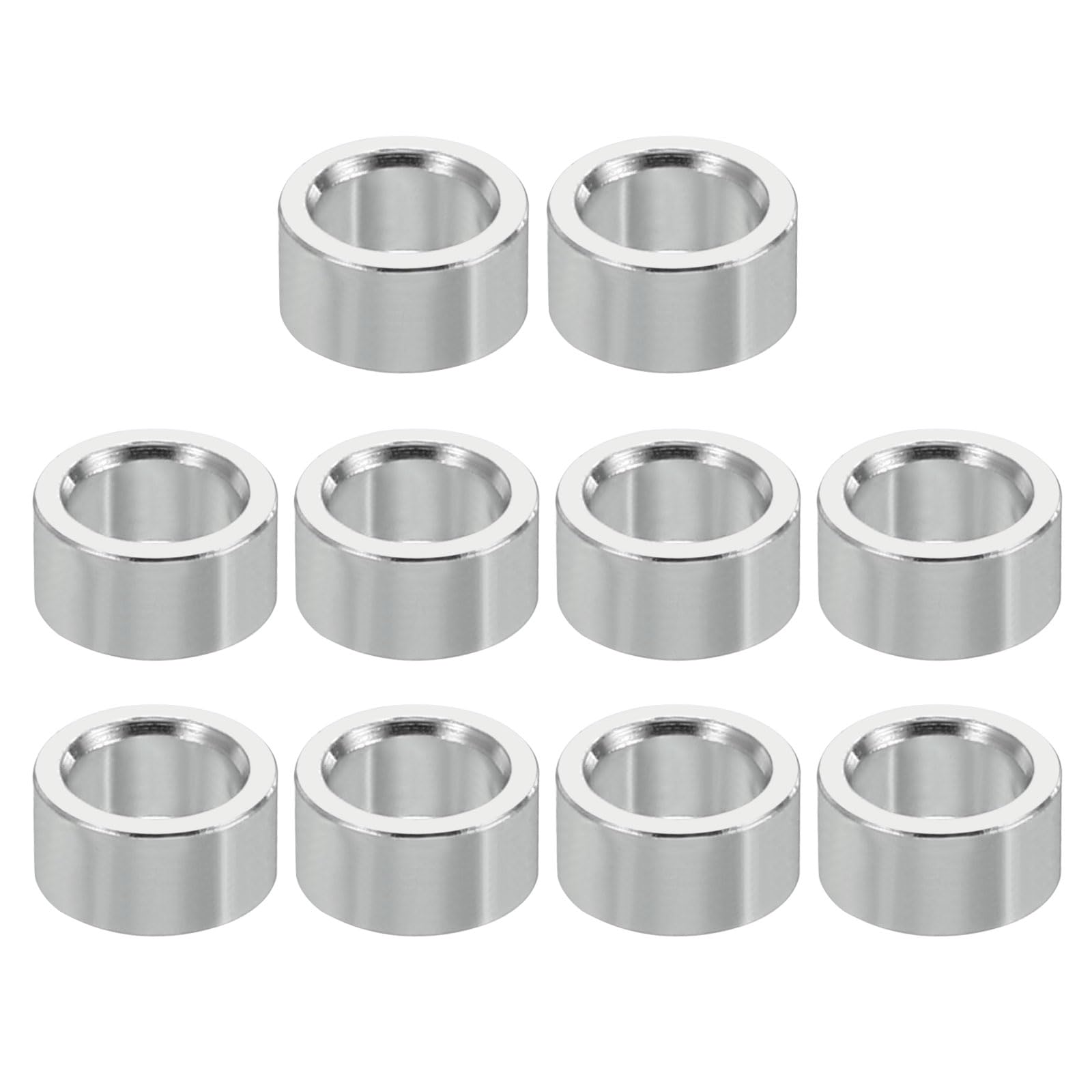 Amazon.com: PATIKIL M4 Aluminum Spacers, 10 Pcs Metal Spacer Aluminum 4 ...