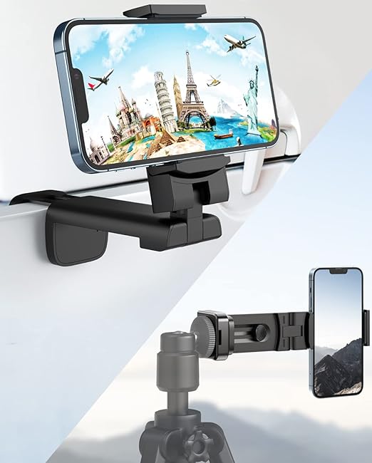 MiiKARE Phone Stand Adjustable Clamp Holder Mount 360 Rotating Bracket ...