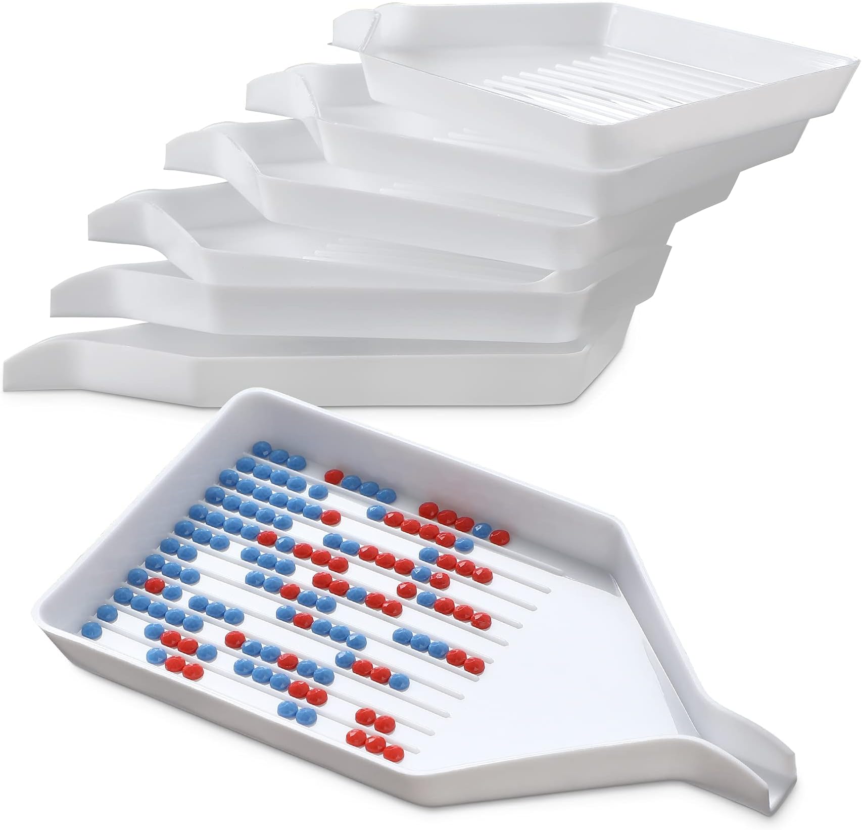 Amazon.com: Tidy Crafts Tidy Tray Combo, 6 by 8-Inch and 10 by 14-Inch ...