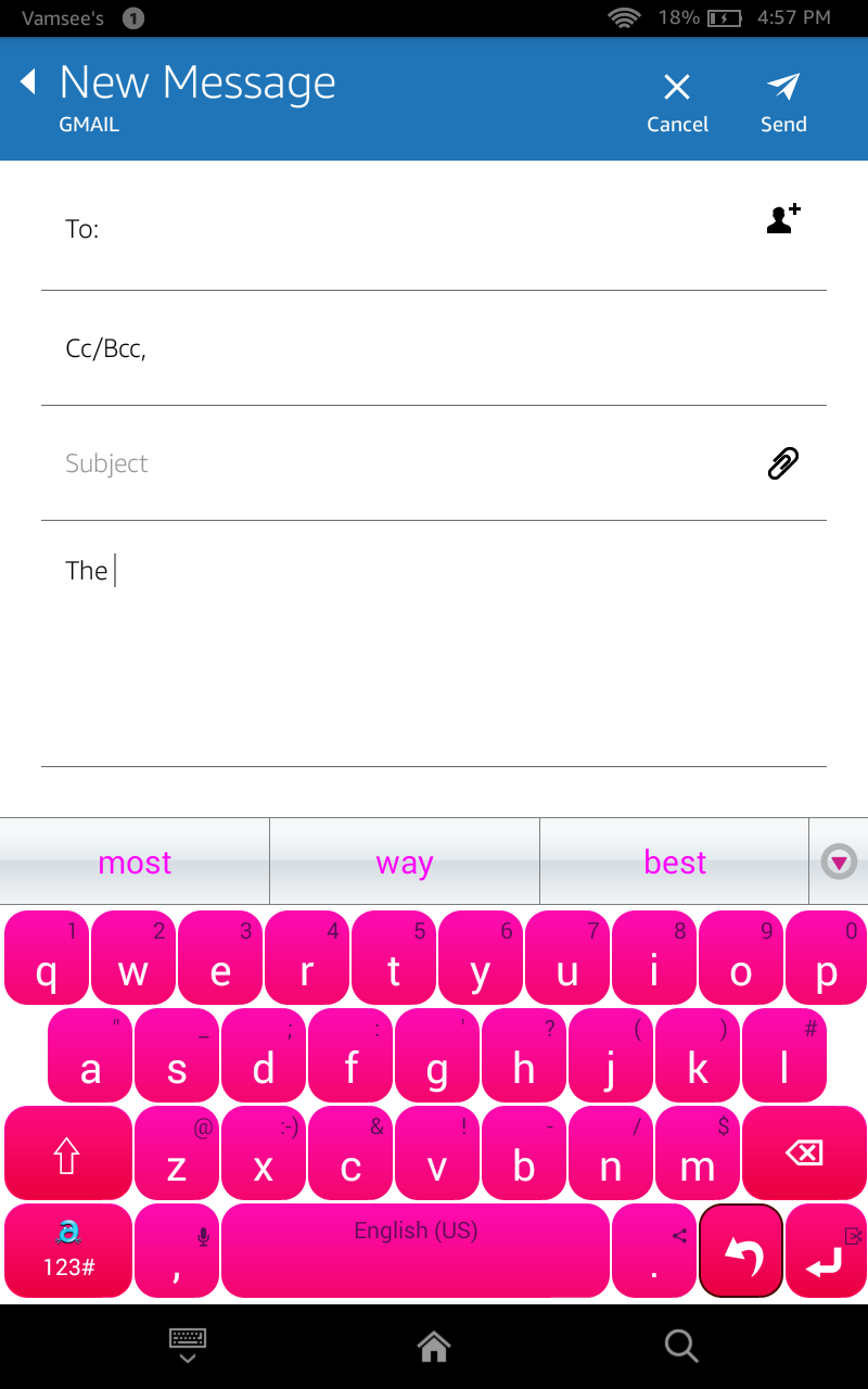 Adaptxt Cerise Theme - App on Amazon Appstore
