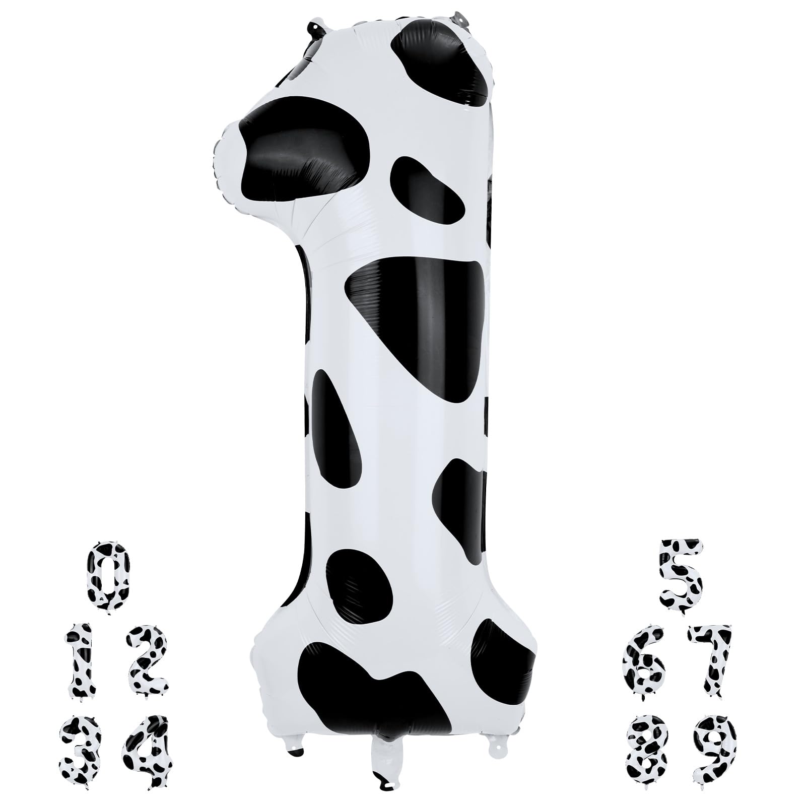 Amazon.com: Cow Print Balloon, 40in Large Cow Print Number Balloons ...