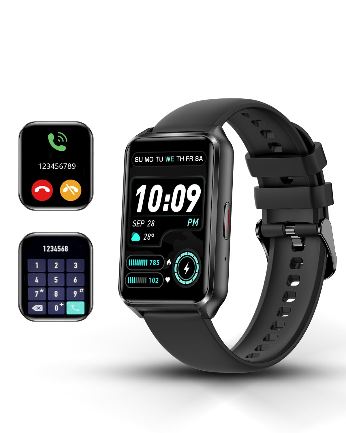 Fitness Tracker Watch with Heart Rate for Men Women, Sleep Tracking ...