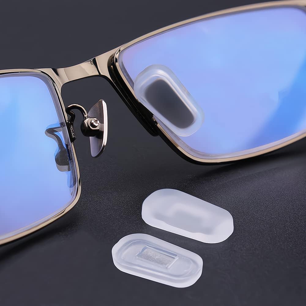 Amazon.com: Nose Pads Covers,2 Pairs BEHLINE Soft Silicone Eyeglasses ...