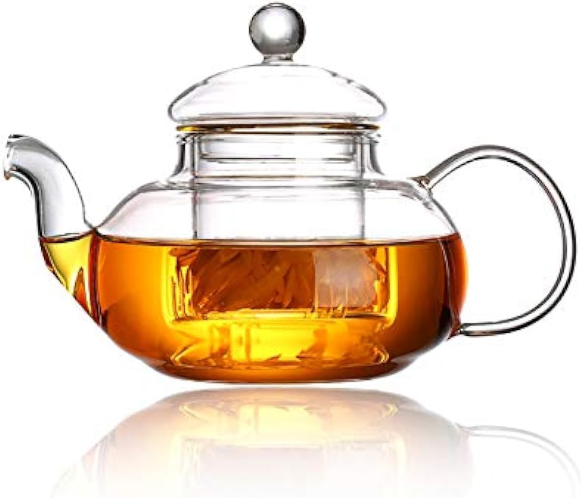 Amazon.com | Yama Blooming Teapot 32 Oz, Borosilicate Glass Teapot with ...