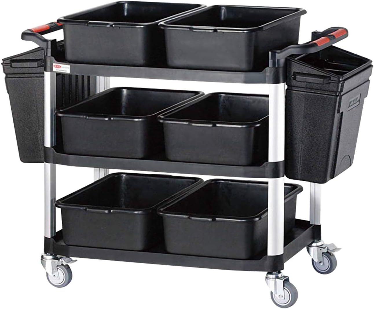 Amazon | アイガー ツールワゴン バリエーション プレート3段 KT-909FG | ツールキャビネット