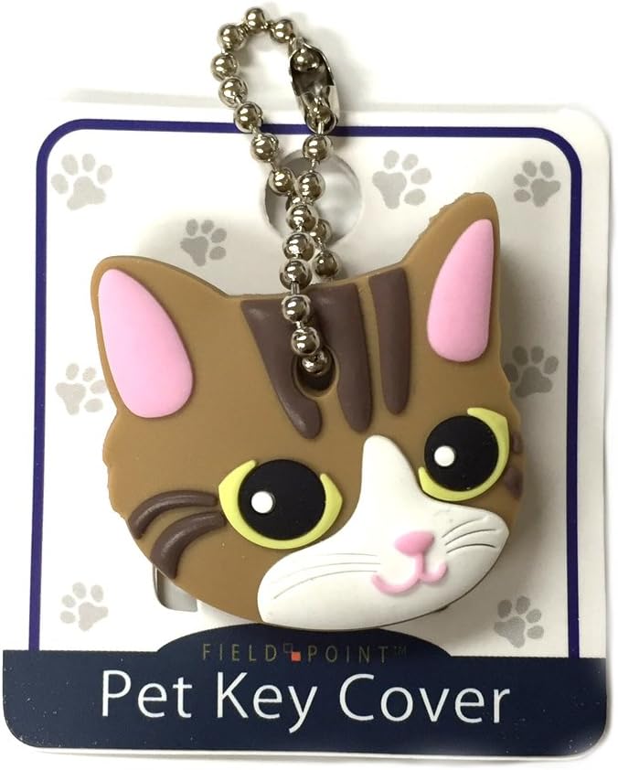 Amazon.com: 2Pcs Cartoon Key Caps Funky Cat Key Covers Cute Animal ...