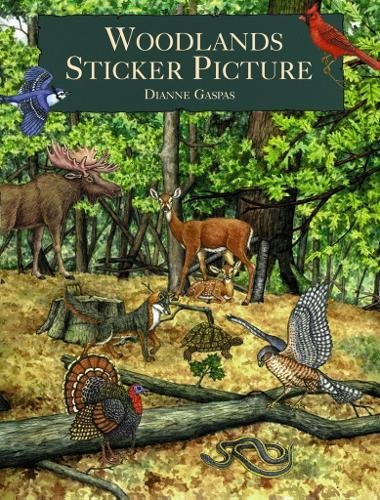 Woodlands Sticker Picture (Dover Sticker Books): Gaspas, Dianne ...