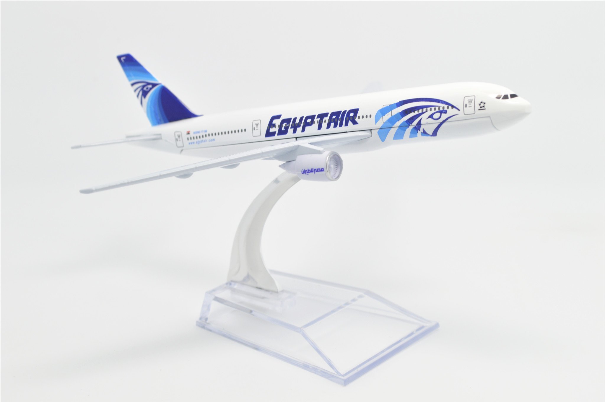 TANG DYNASTY(TM 1:400 16cm B-777 Egypt Metal Airplane Model Plane Toy ...