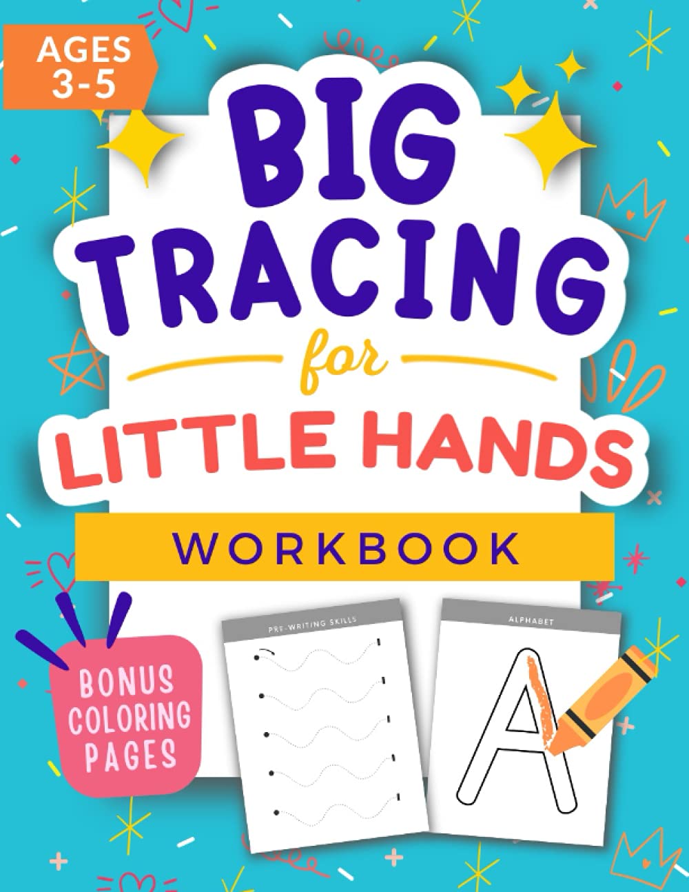 Buy Big Tracing for Little Hands: Toddler and Preschool Writing ...