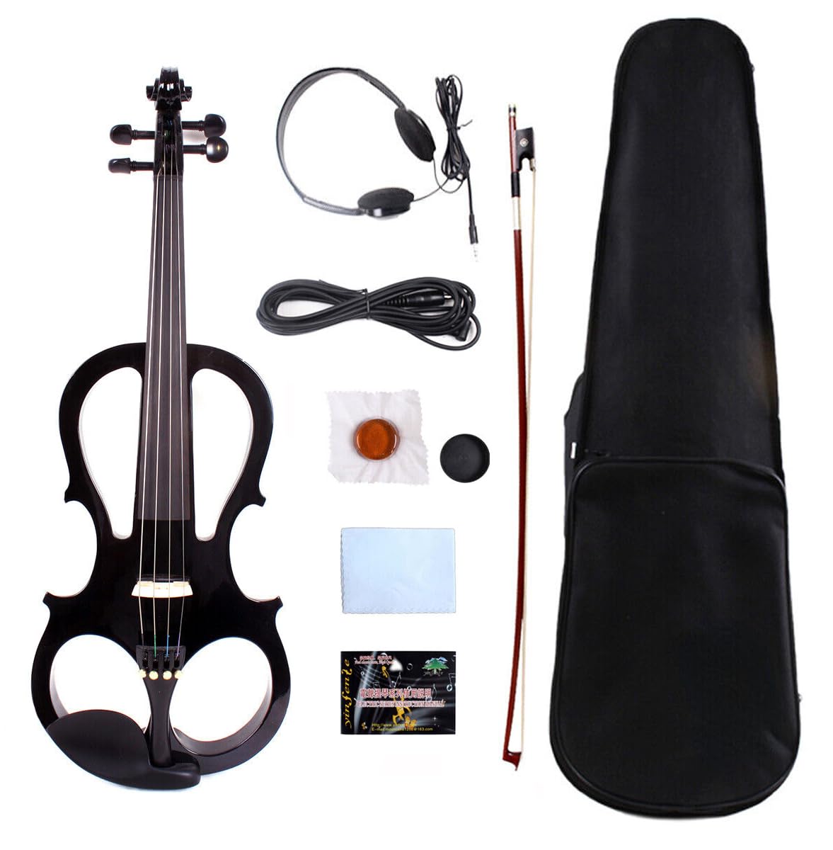 Amazon.com: Vetimobato 4 string Electric Viola 16 inch Silent Pickups ...