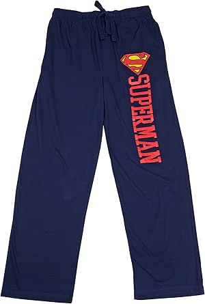 Superman Logo Adult Pajama Pants - Navy (XX-Large) at Amazon Men’s ...