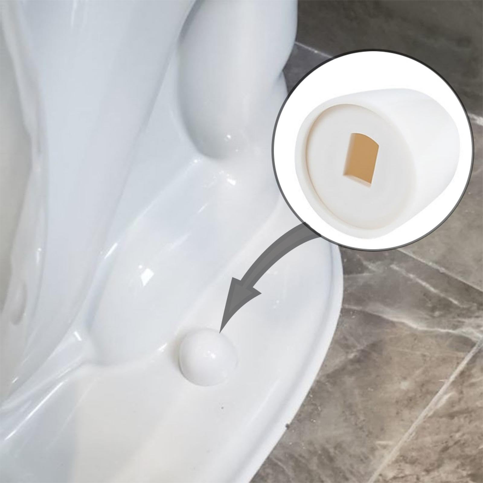 Decorative 2-pack) Ceramic Toilet Bolt Cover Decorative Caps ...