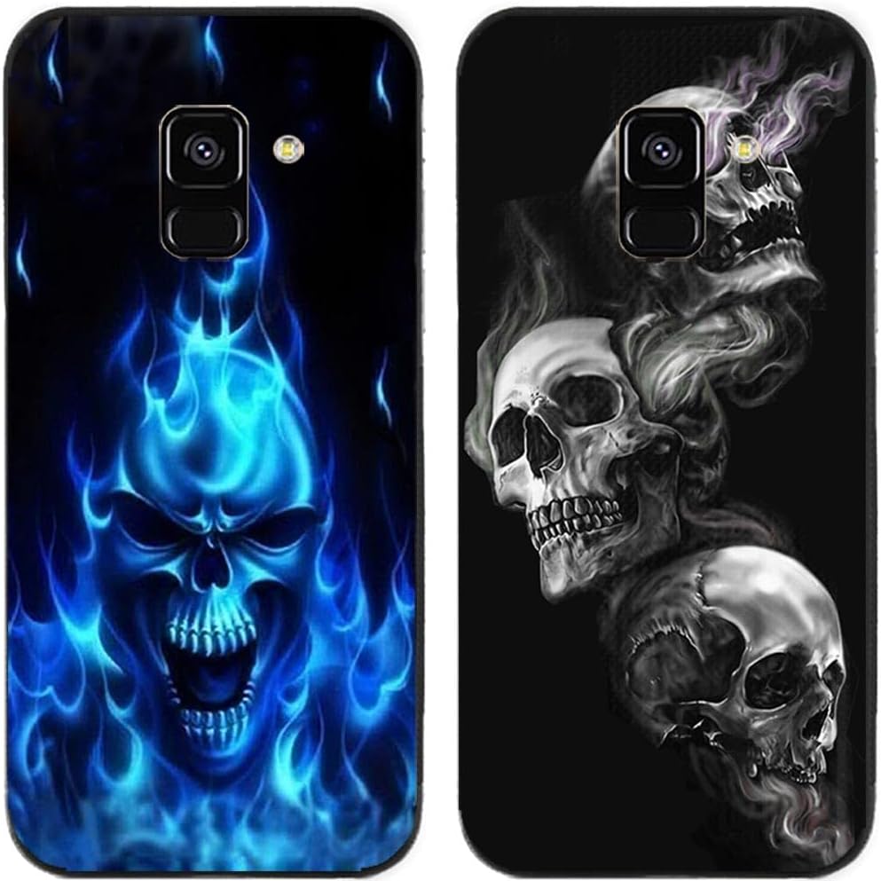 Lot de 2 coques arrière en gel silicone TPU dégradable pour smartphone ...