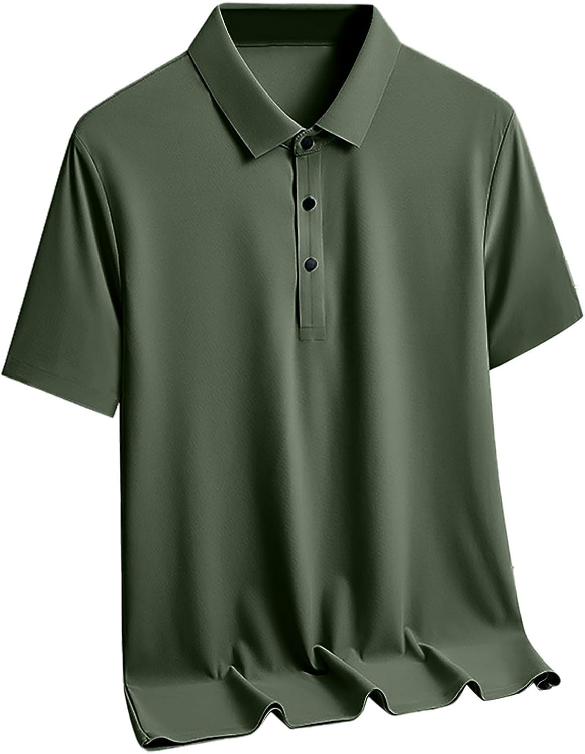Amazon.com: Golf Shirts for Men Ice-Silk Stretch Quick Dry Polos Shirt ...