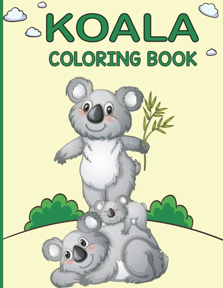 free coloring pages of koala bears coloring