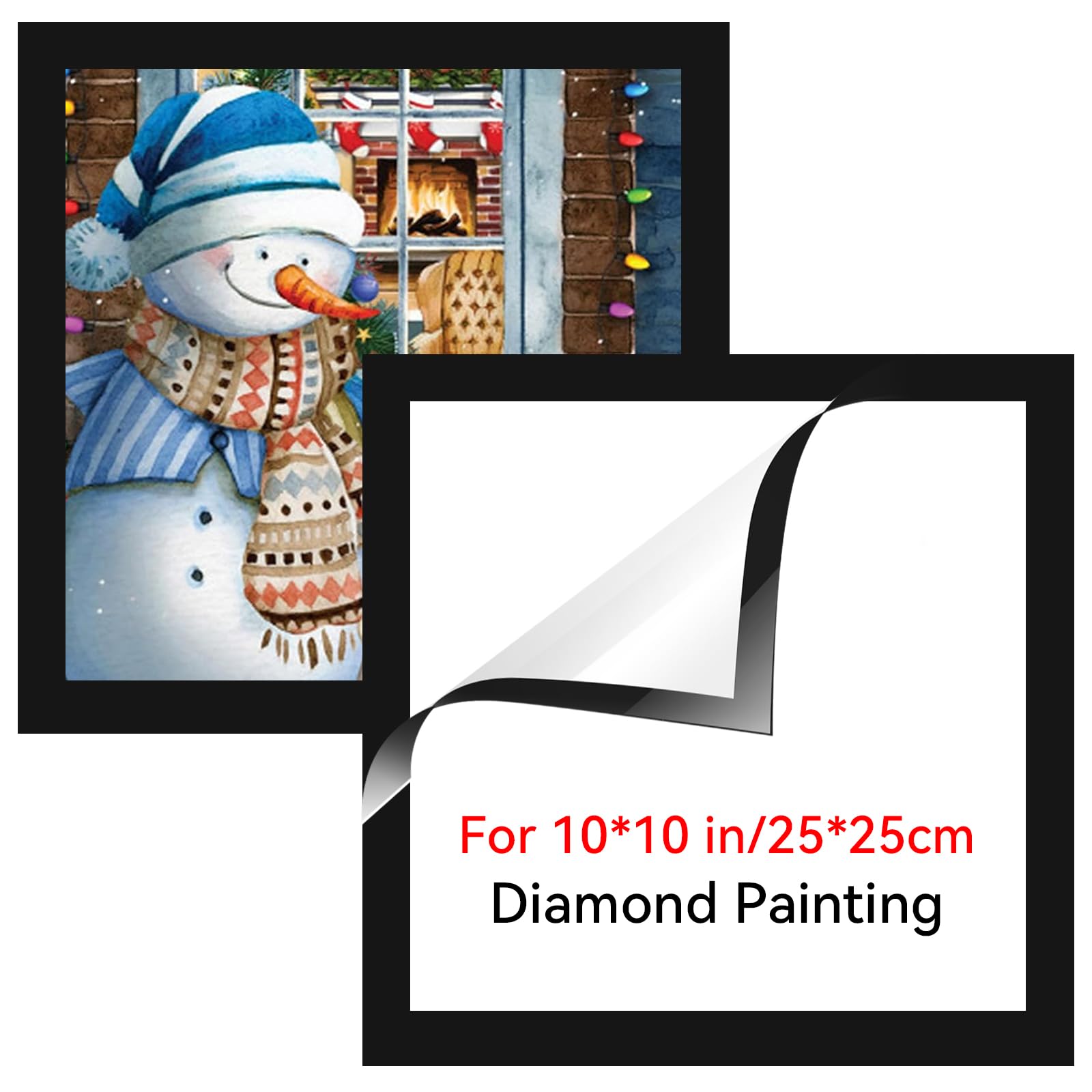 Amazon.com: Diamond Art Frames, 2 Pack Diamond Painting Frames Display ...