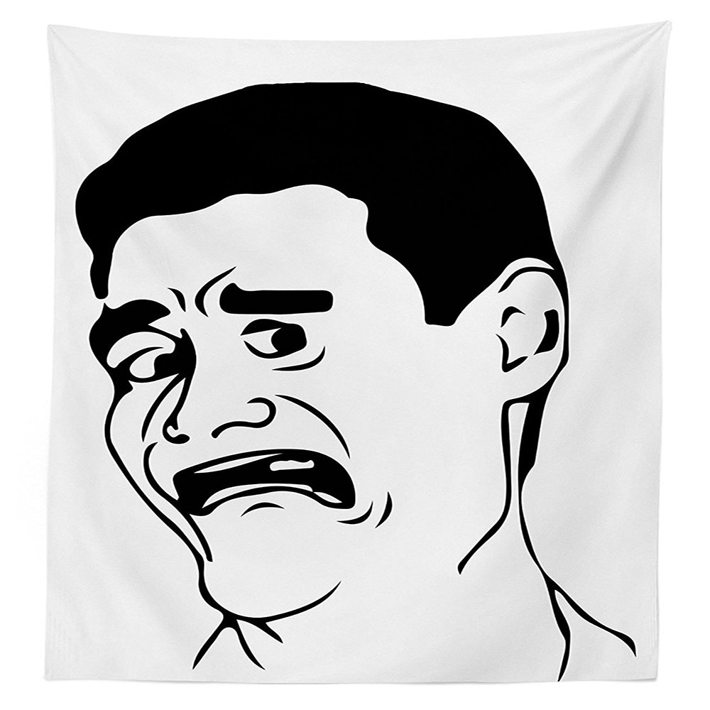 Hombre Meme En Blanco