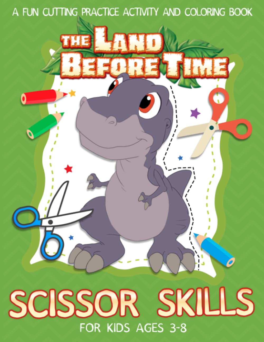 The Land Before Time Scissor Skills Great Gift Preschool Cutting ...
