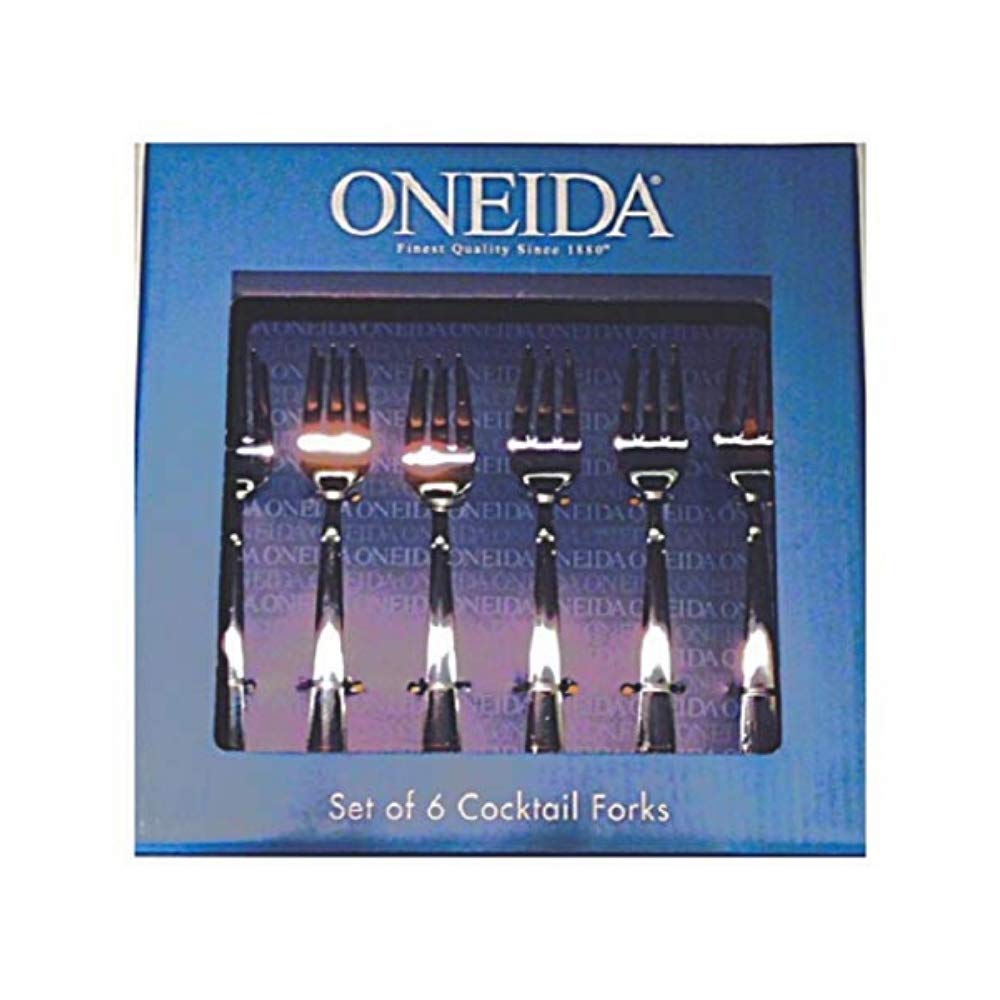 Amazon.com | Oneida Set of 6 Cocktail Utensils (Cocktail Forks), Silver ...
