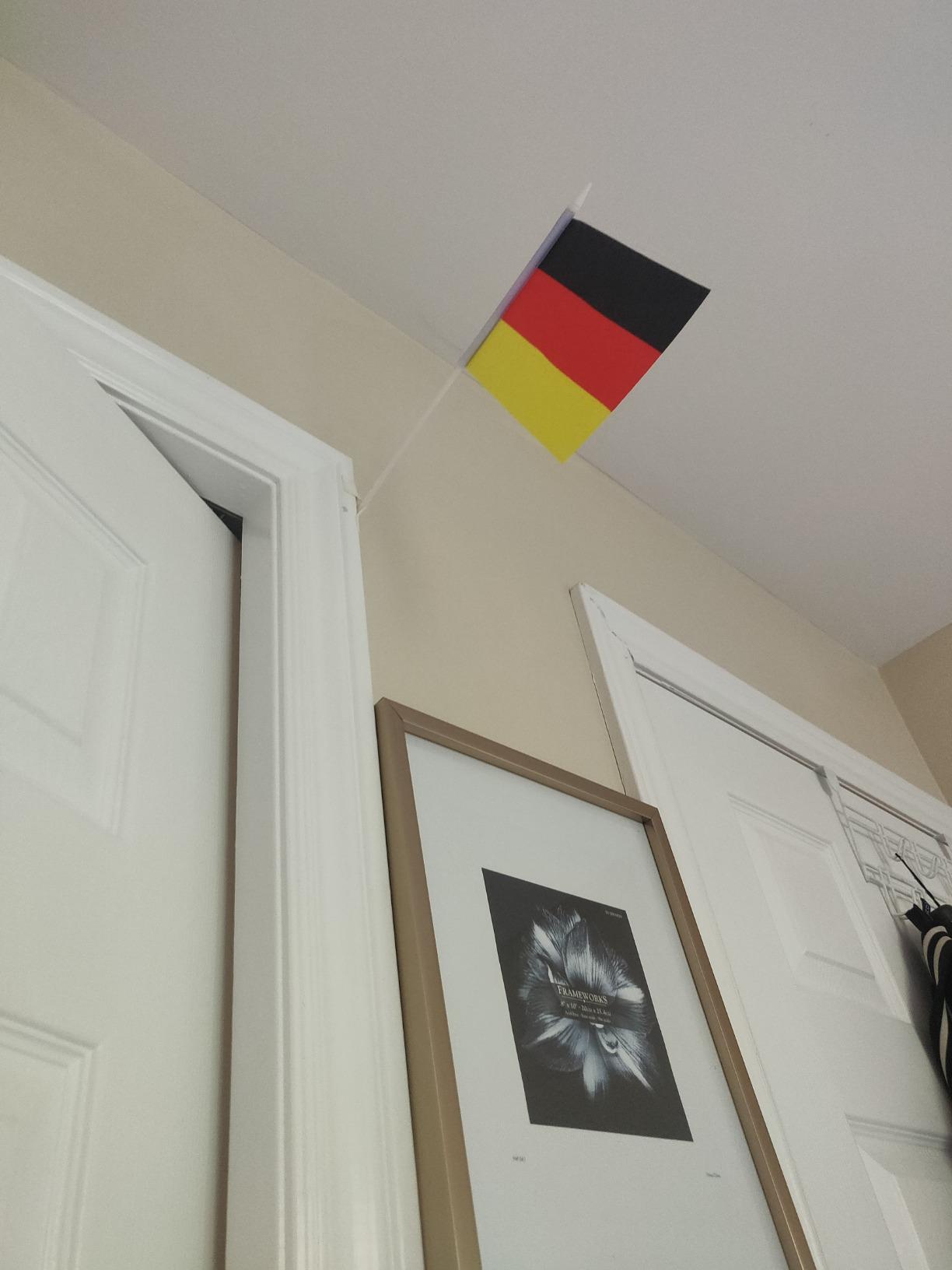 Anley Germany Mini Flag 12 Pack - Hand Held Small Miniature German ...