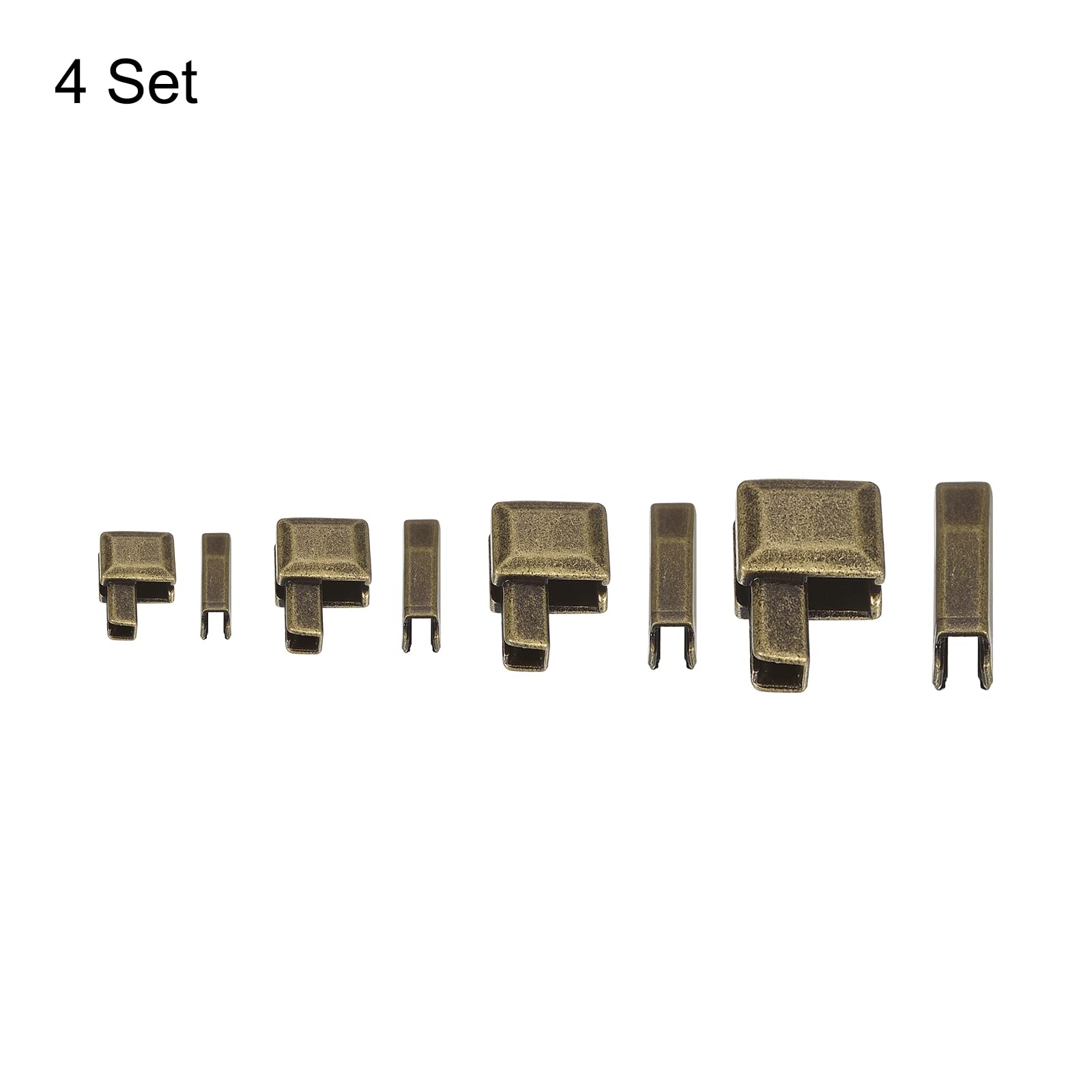 Snapklik.com : Uxcell 4Set Zipper Repair Kits, Retainers Box ...