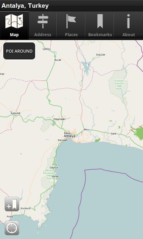 Offline Map Antalya, Turkey - CNM - App on Amazon Appstore