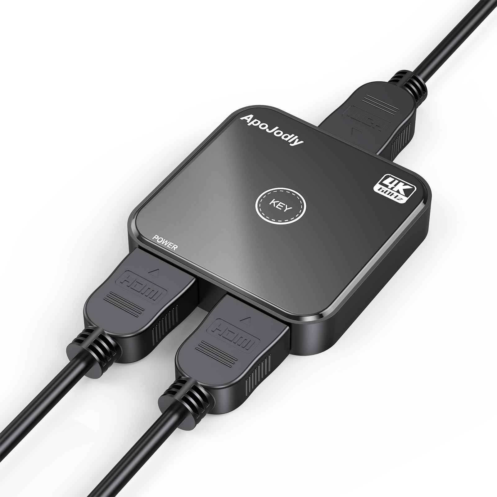 Amazon.com: 4K HDMI Switch 2 in 1 Out, ApoJodly HDMI 2.0 Switcher 4K ...