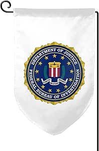 Amazon.com : Fbi Garden Flag Double Sided Banners For Outdoor Indoor ...