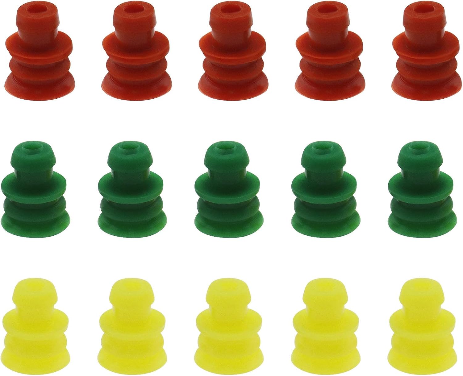 ECSiNG 300PCS Connector Cable Seals Automotive Wire Harness Silicone ...