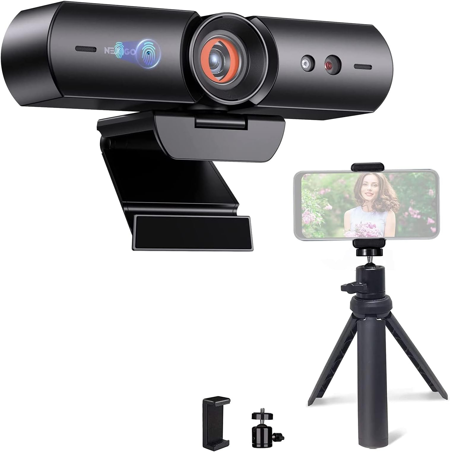 Amazon.com: NexiGo 1080P Webcam Kits, N930w HelloCam with Windows Hello ...