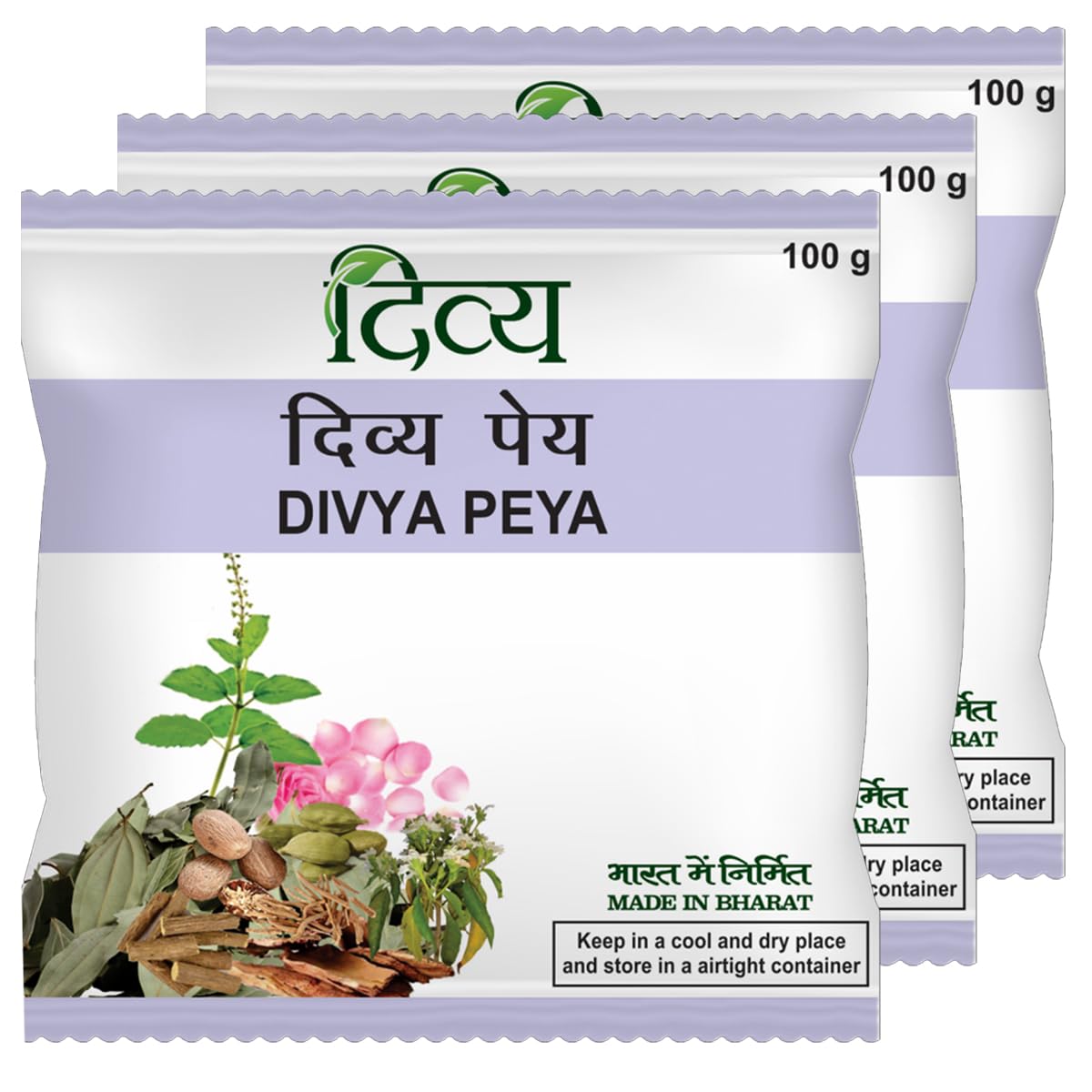 Buy Divya Peya 100g Pack of 3 by JV Online at Low Prices in India ...