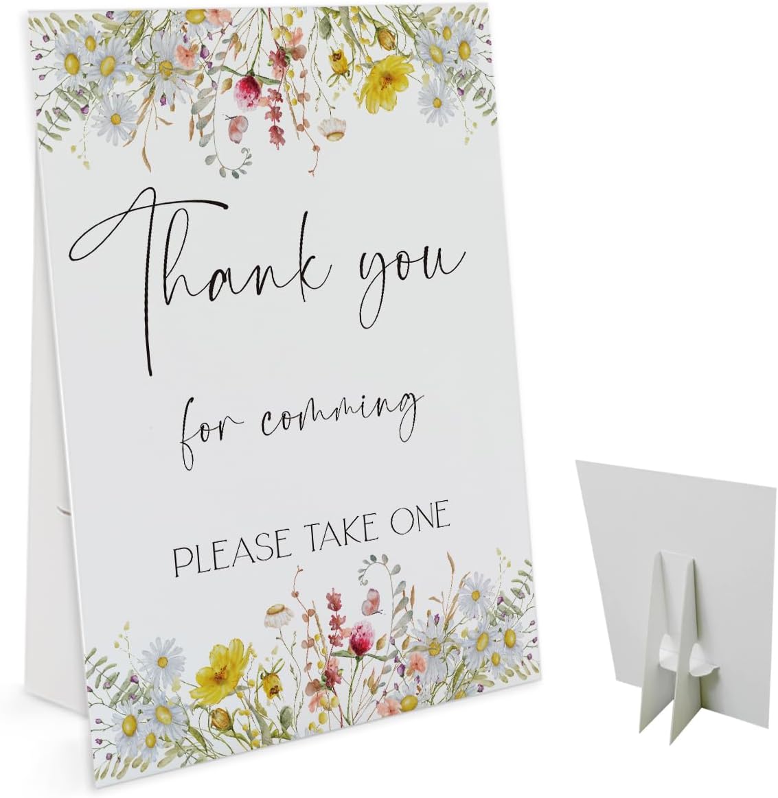 Amazon.com: Thank You For Coming Please Take One Sign(8 x 11 Inch Table ...