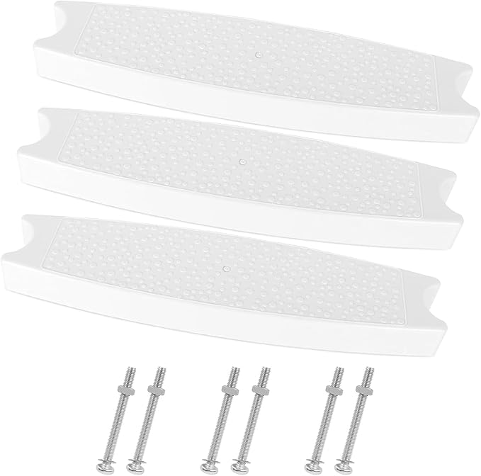 Pool Ladder Steps Replacement, 3 PCS Pool Steps for Inground Pools ...