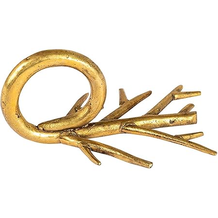 Buy Biswa Bangla Handcrafted Dokra Napkin Holder - Deer Online at Low ...