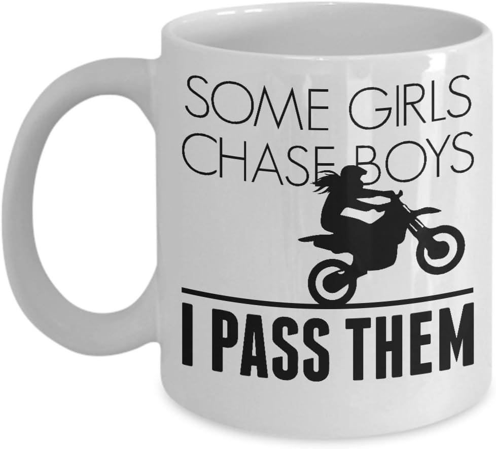 Amazon.com: Dirt bike Coffee Mug DirtBike Evolution Motocross ...