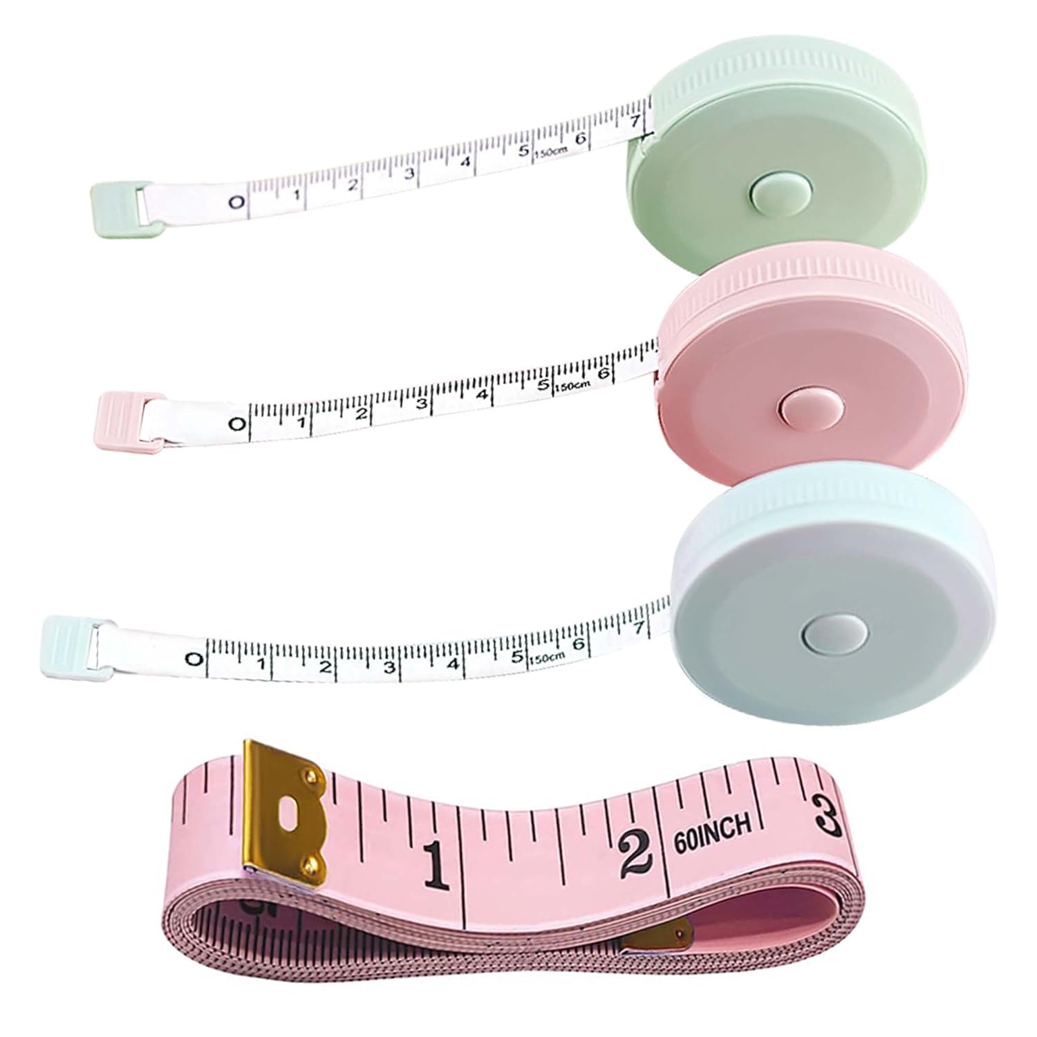 Amazon.com: Maine Tape Measure Body Measuring Tape, 60-Inch Double ...