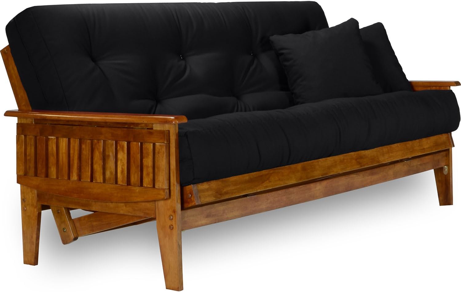 Amazon.com: Nirvana Futons Westfield Complete Futon Set - Espresso ...