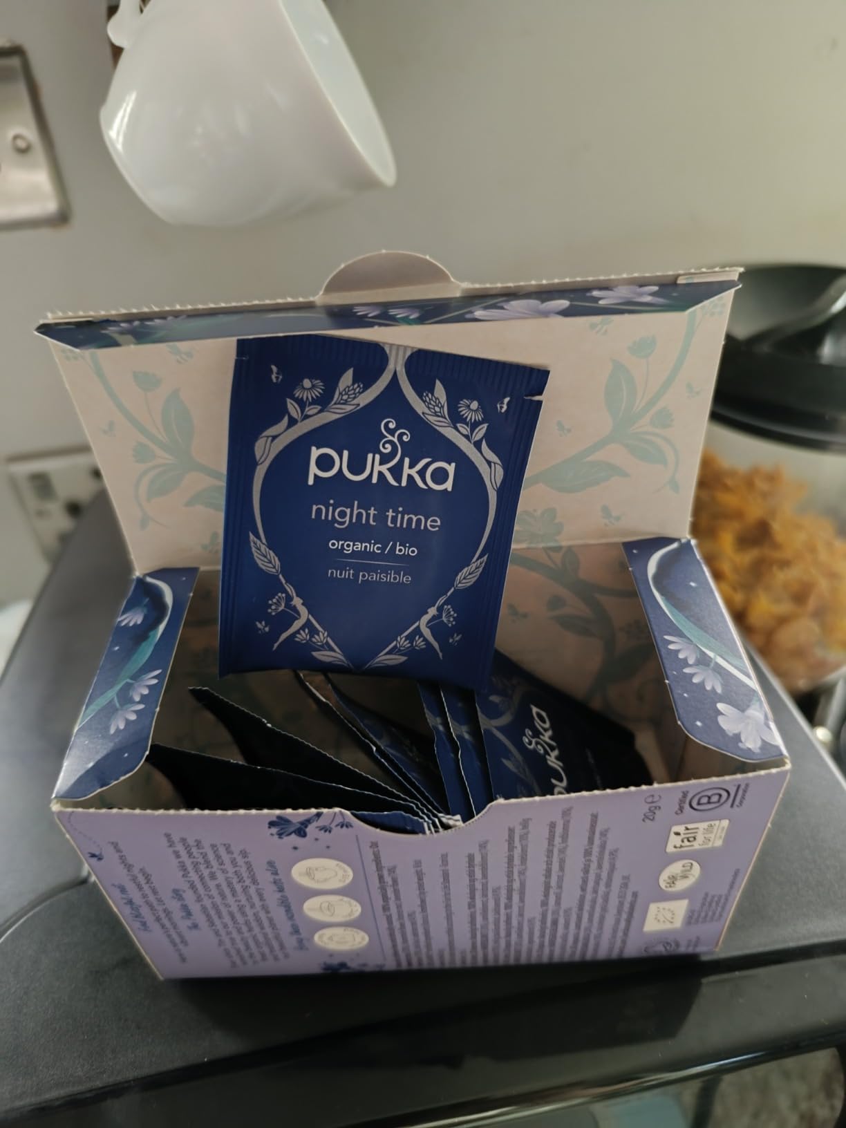 Pukka Herbs | Night Time Organic Herbal Calming Tea | Lavender, Oat ...