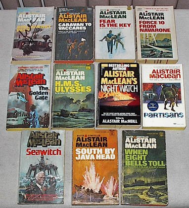Alistair MacLean adventure book set: Breakheart Pass; Caravan to ...