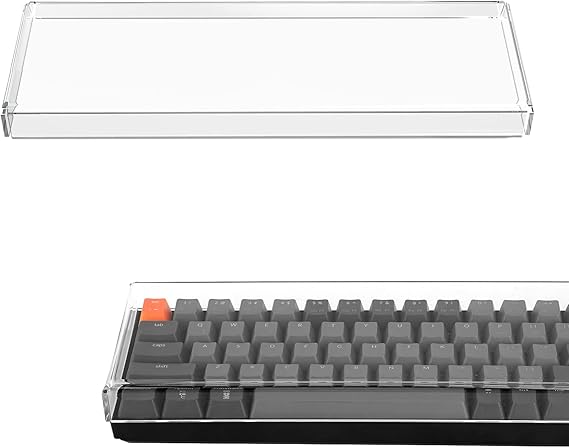 Amazon.com: Geekria Premium Acrylic Keyboard Dust Cover, Clear Acrylic ...