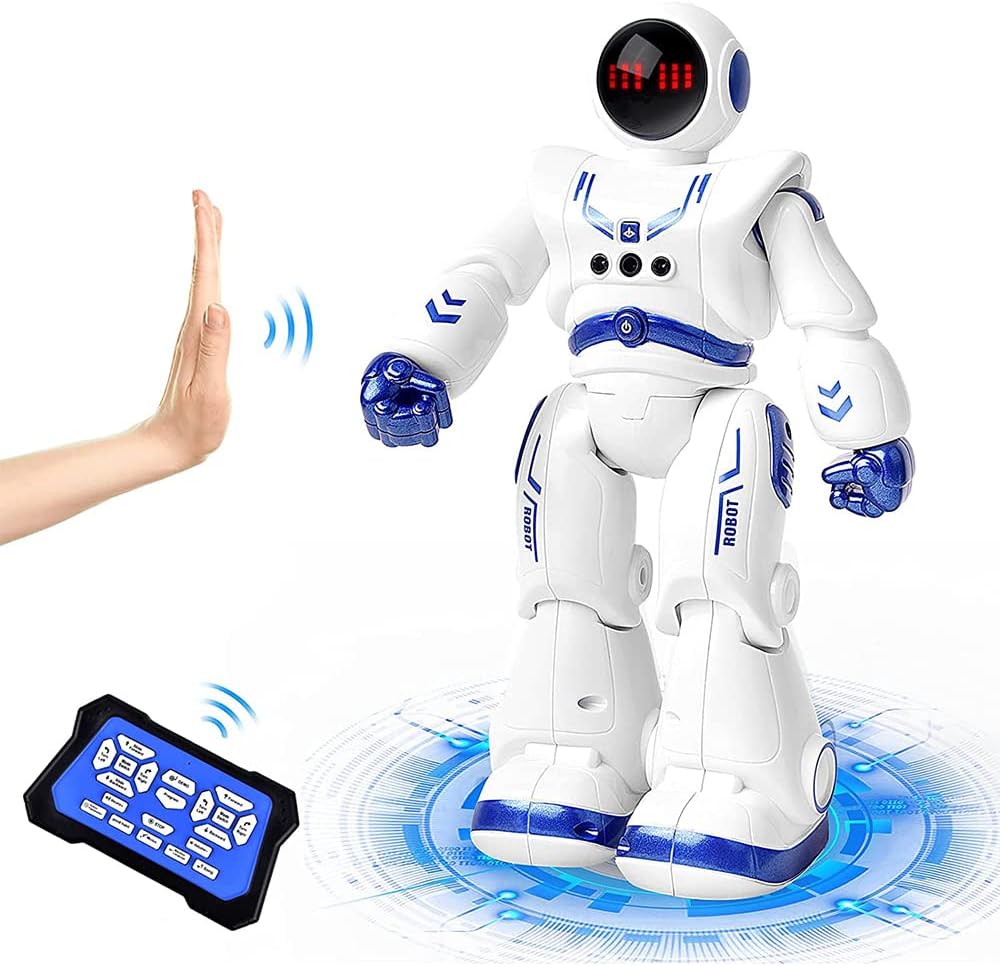 Remote Control Robot Toy, ربوت, Rechargeable Programmable Robot with ...